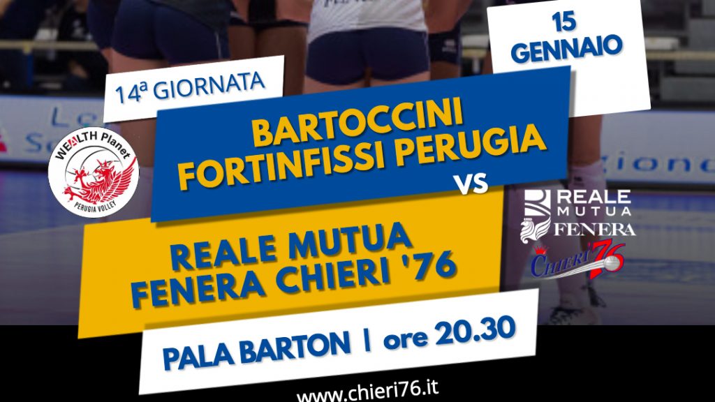 La Reale Mutua Fenera Chieri ’76 a Perugia per la prima del 2020 – Lega ... La Reale Mutua Fenera Chieri ’76 a Perugia per la prima del 2020 – Lega ...